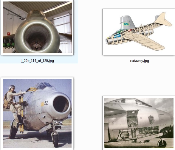 SAAB J-29 Tunnan in 1/32