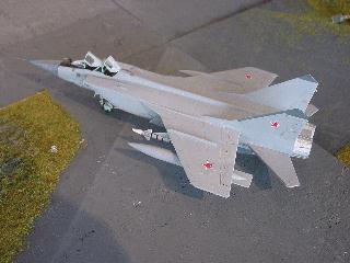 plastic scale model 1/72 Mig-31