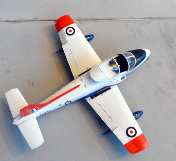 Jet Provost in 1/72 scale
